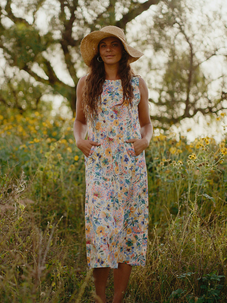 Fleur | Sun Dress Long – RipSkirt Hawaii