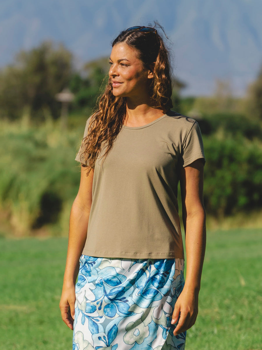 Olive | Everyday Tee – RipSkirt Hawaii